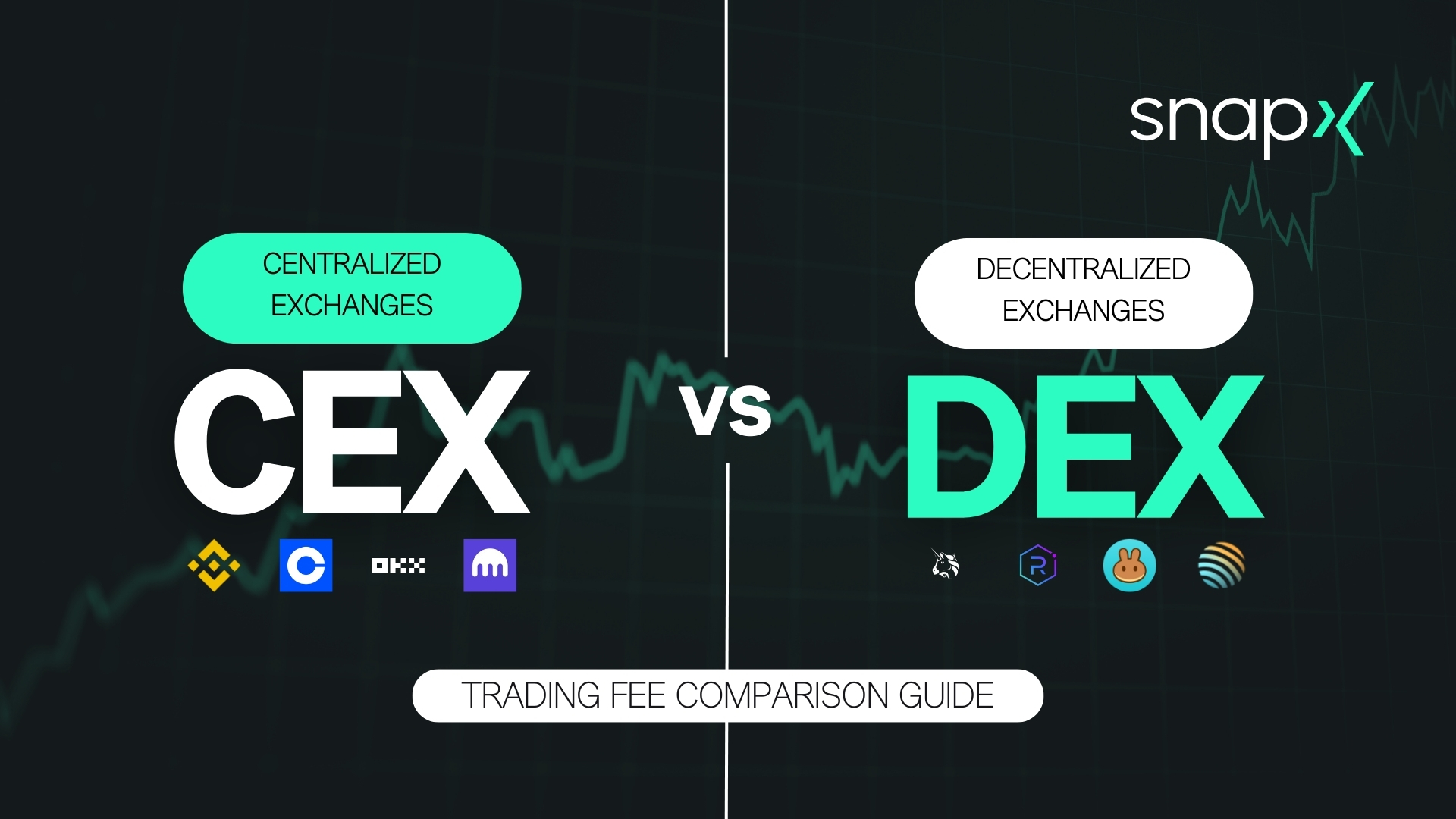 Trading Fees on CEX vs DEX: A Comparison Guide - SnapX Blog